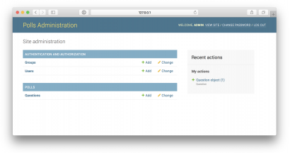 Complete Code for the Django Tutorial, Step by Step - Considerate Code