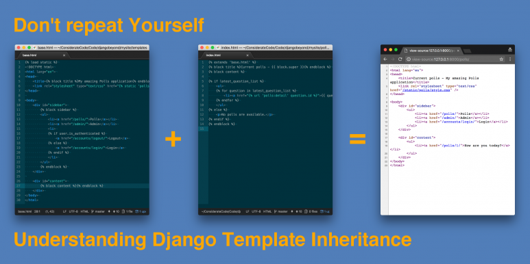 Dont Repeat Yourself Understanding Django Template Inheritance Considerate Code